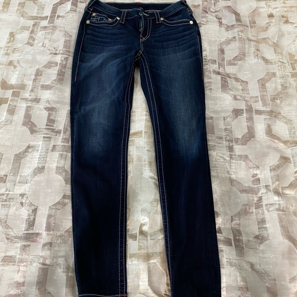 True Religion | Jeans | True Religion Skinny Swarovski Pocket 29 | Poshmark
